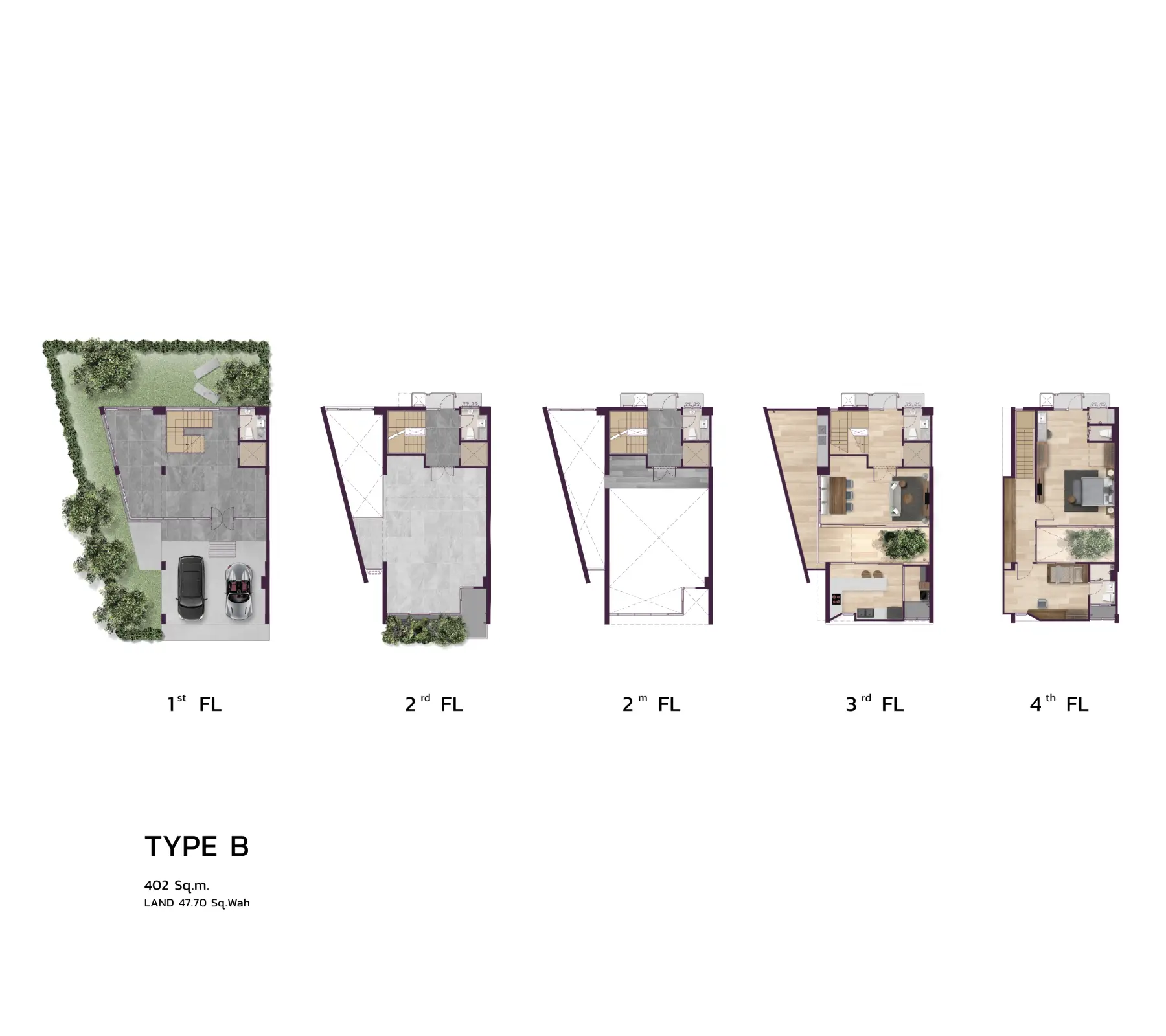 TYPE B HOME OFFICE - The MIXX Sukhumvit-Praekasa | เดอะมิกซ์ สุขุมวิท ...